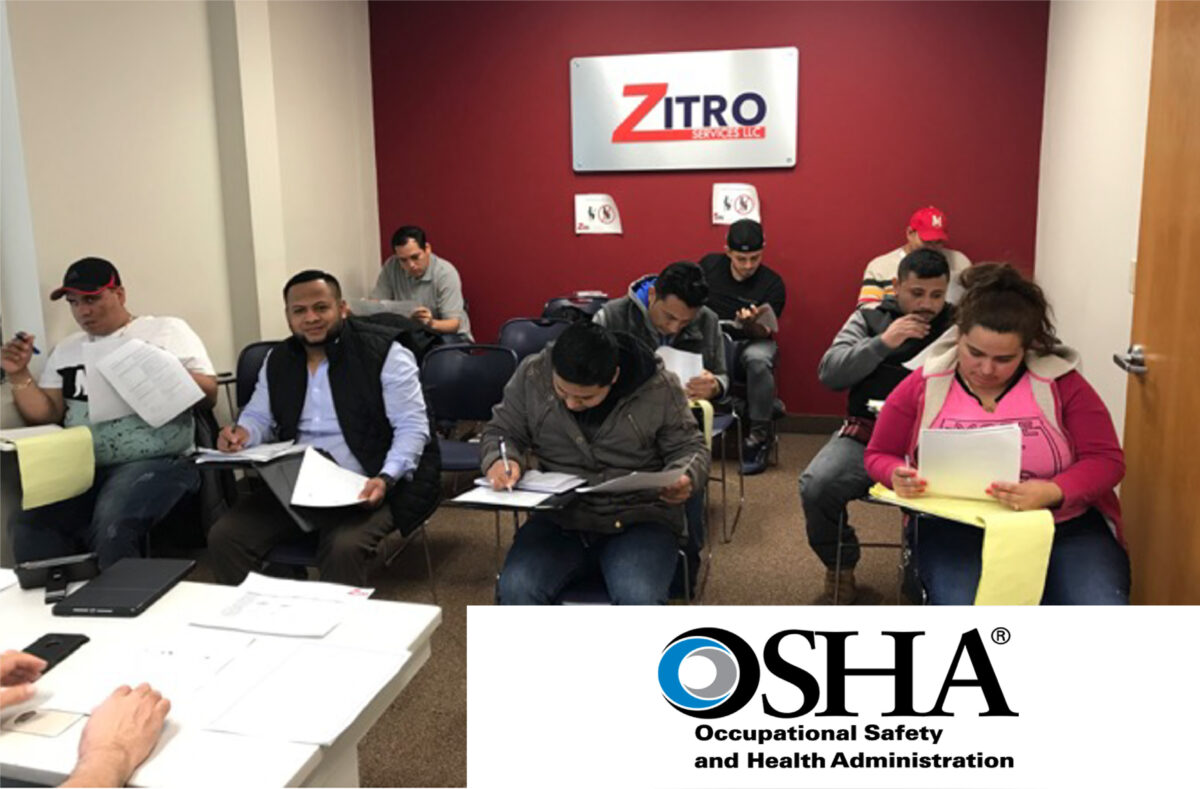 OSHA 10/30 Certification – Call us (301) 434-0314
